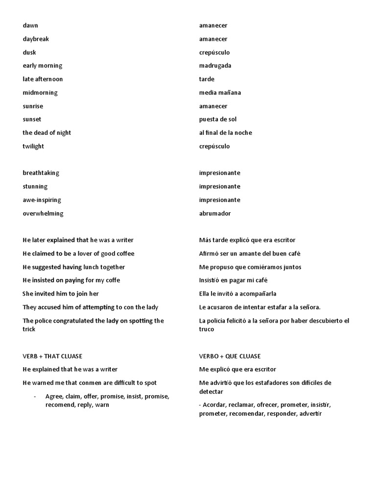 Vocabulary Unit 12 | Download Free PDF | Linguistics | Grammar