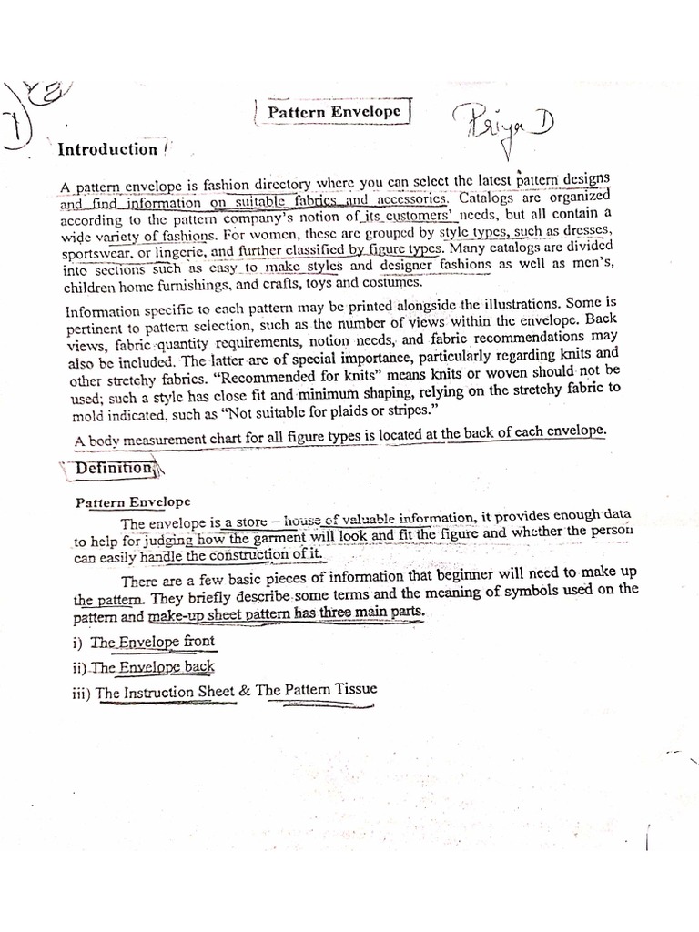 Grading Unit 3 Envelope | PDF