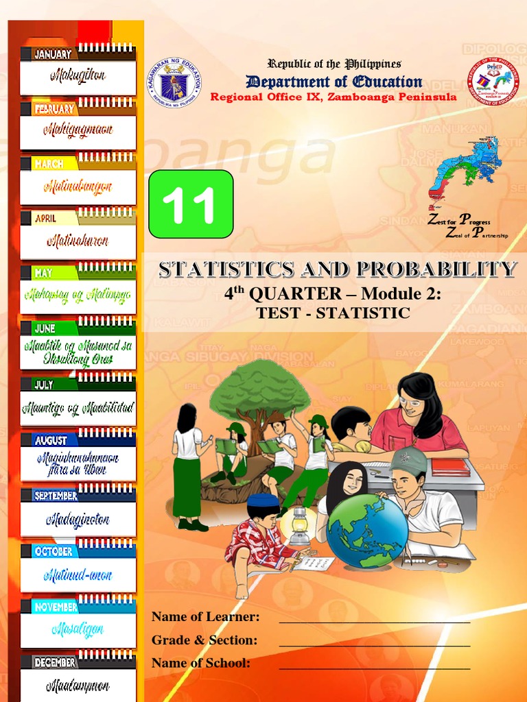 Statand Prob Q4 M2 | PDF | Standard Error | Student's T Test