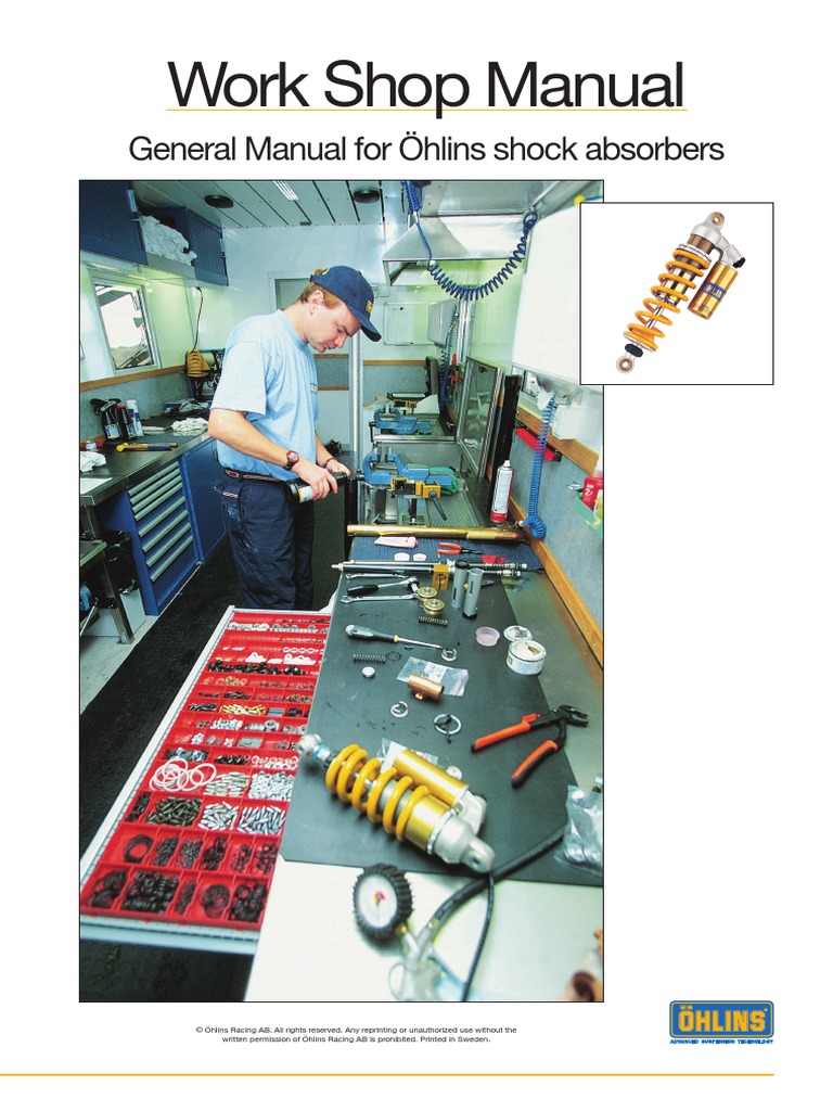 Ohlins General WSM | PDF | Piston | Manufactured Goods