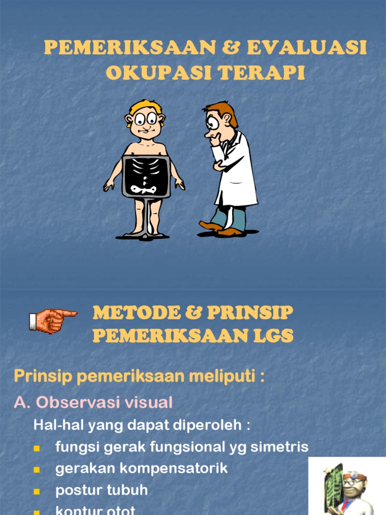 Metode Pemeriksaan Okupasi Terapi | PDF
