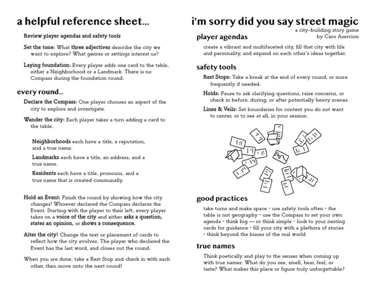 Street Magic Cheat Sheet | PDF | Linguistics