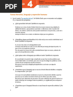 Ensayo La Lengua Como Identidad Cultural | PDF | Tradiciones