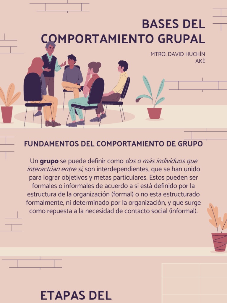 Bases Del Comportamiento Grupal | PDF