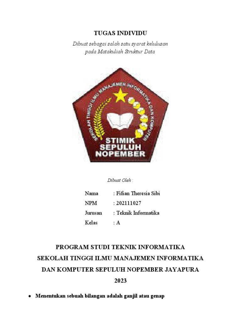 Algoritma Ganjil Genap Dengan Php Pdf
