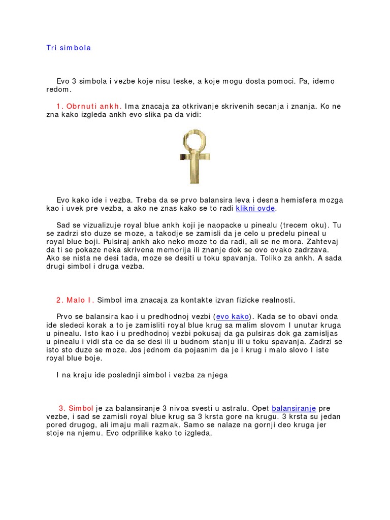 3 Simbola | PDF
