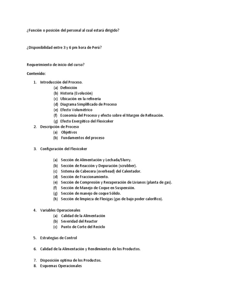 Curso FLEXICOKER | PDF | Tecnología