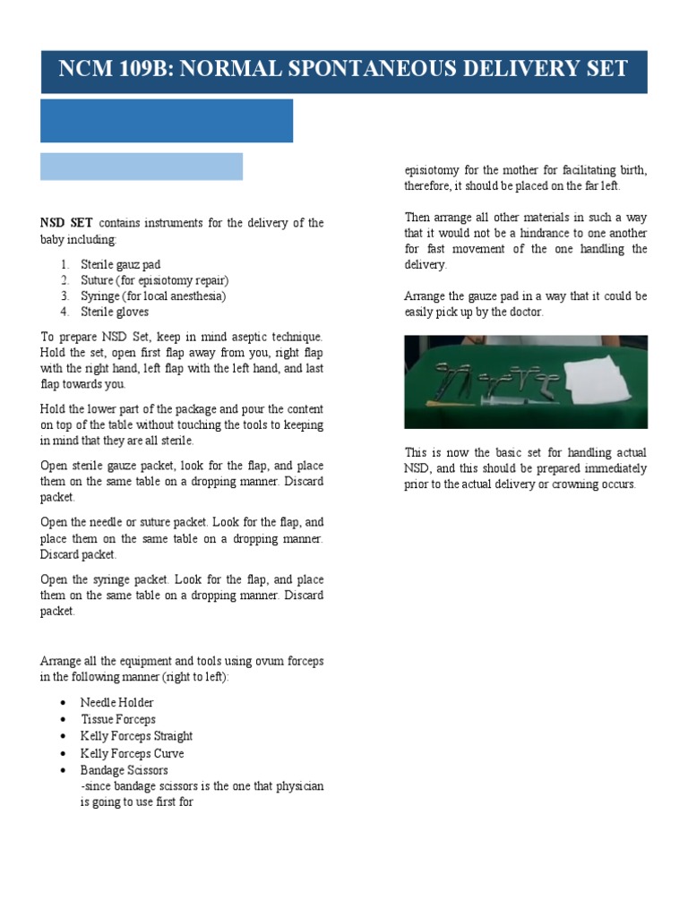 Prelim-Ncm109 B-NSD Set | PDF | Self-Improvement | Wellness