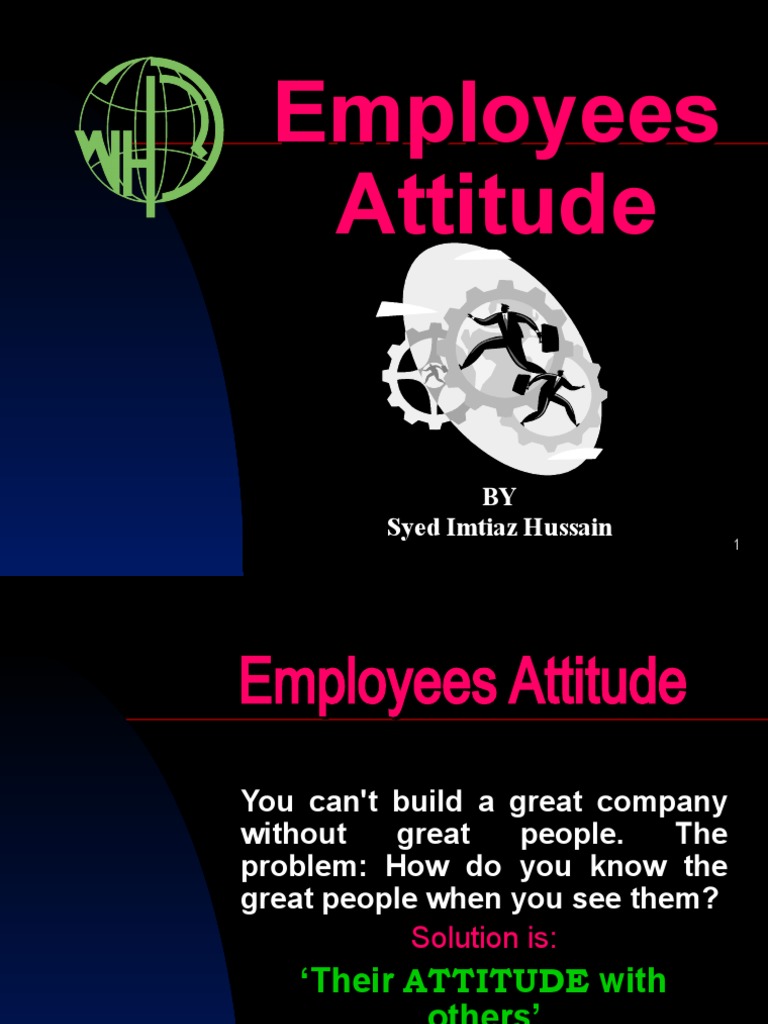 Employees Attitude | Download Free PDF | Attitude (Psychology) | Cognition