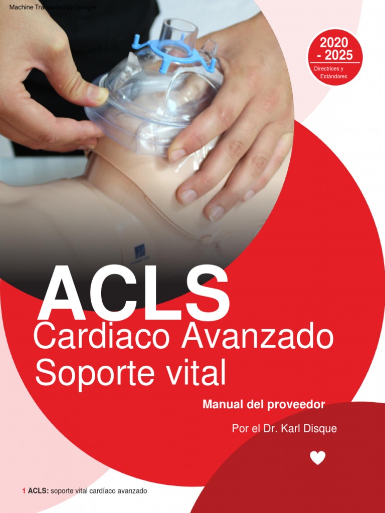 2021 ACLS Handbook | PDF | Reanimación cardiopulmonar | Paro cardíaco