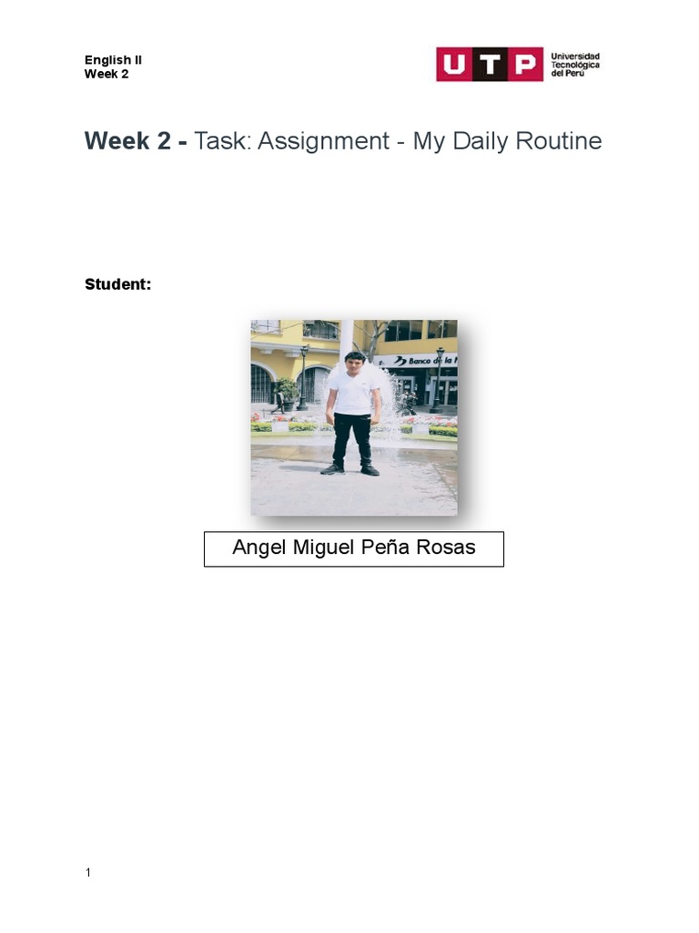 My Daily Routine 1 | PDF