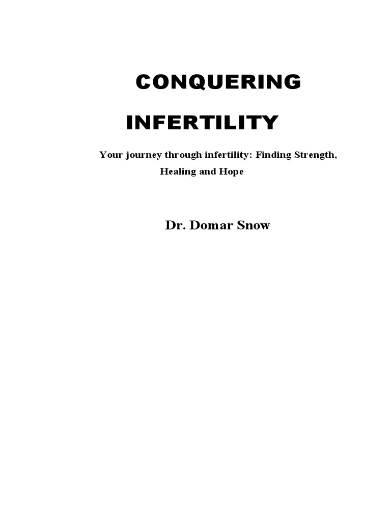 Conquering Infertility | PDF | Infertility | Pregnancy