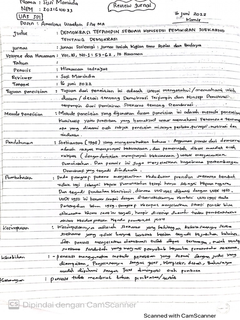 Susi Marlinda - 2021610033 - Uas Spi | PDF