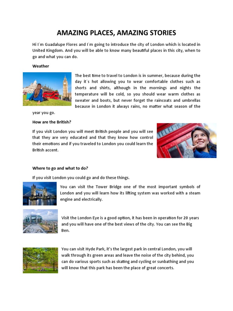 Amazing Places | PDF