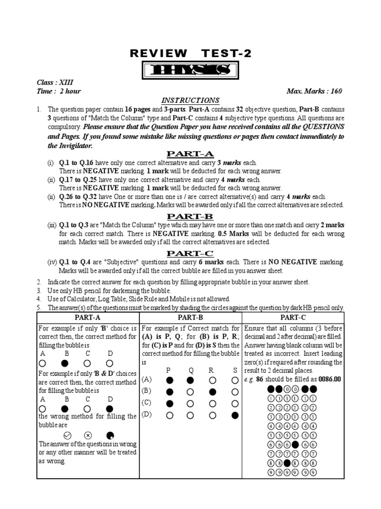 Physics-27/8 13th Objective Code A | PDF | Mirror | Acceleration