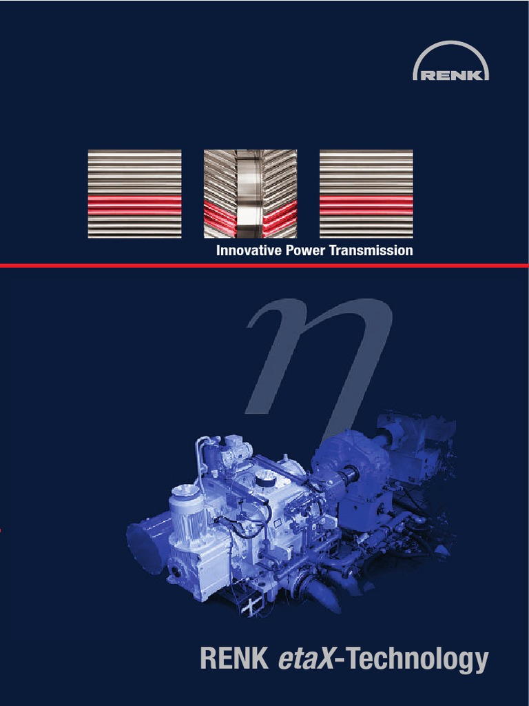 Renk Etax Techonology | PDF | Gear | Lubricant