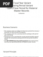 Open and Close Posting Periods in SAP OB52 | PDF | Enterprise Resource ...