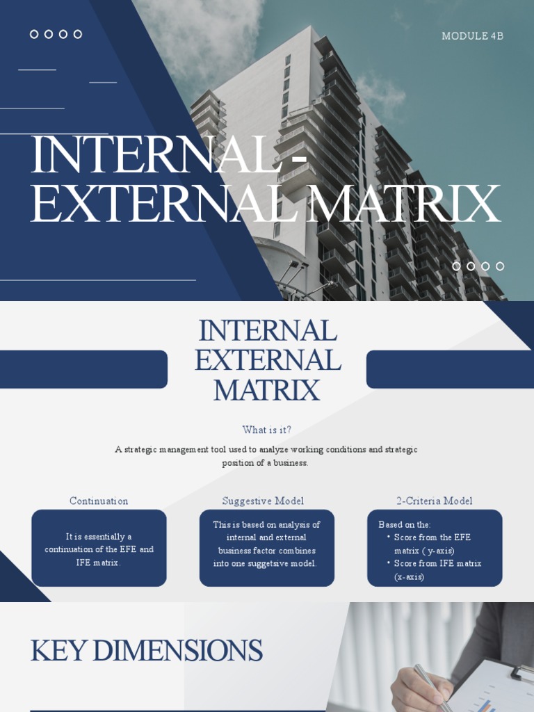 Module-7-Internal-External-Matrix | Download Free PDF | Business ...
