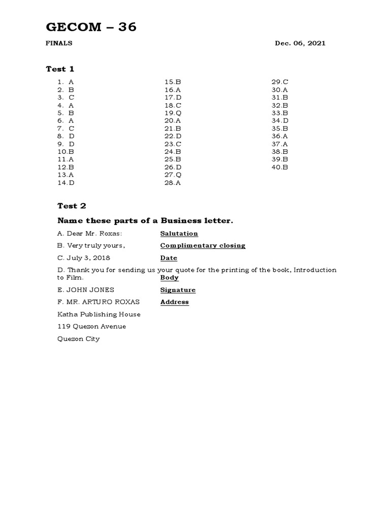 Gecom Final Exam Sheet | PDF