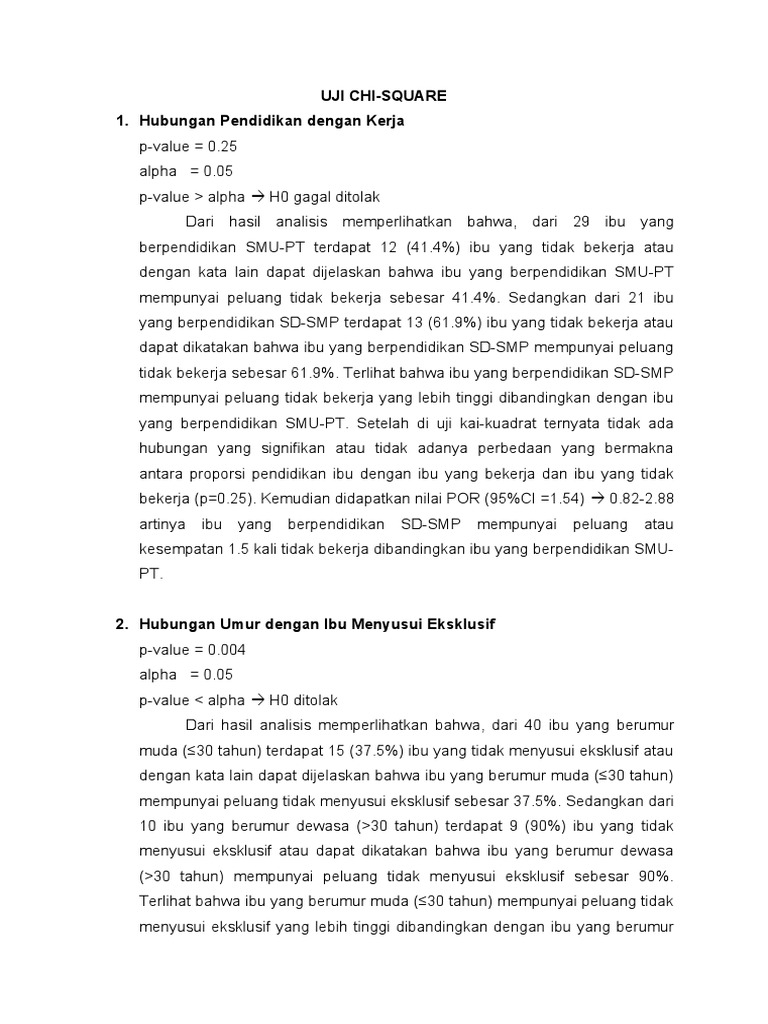 Uji Chi-Square | PDF