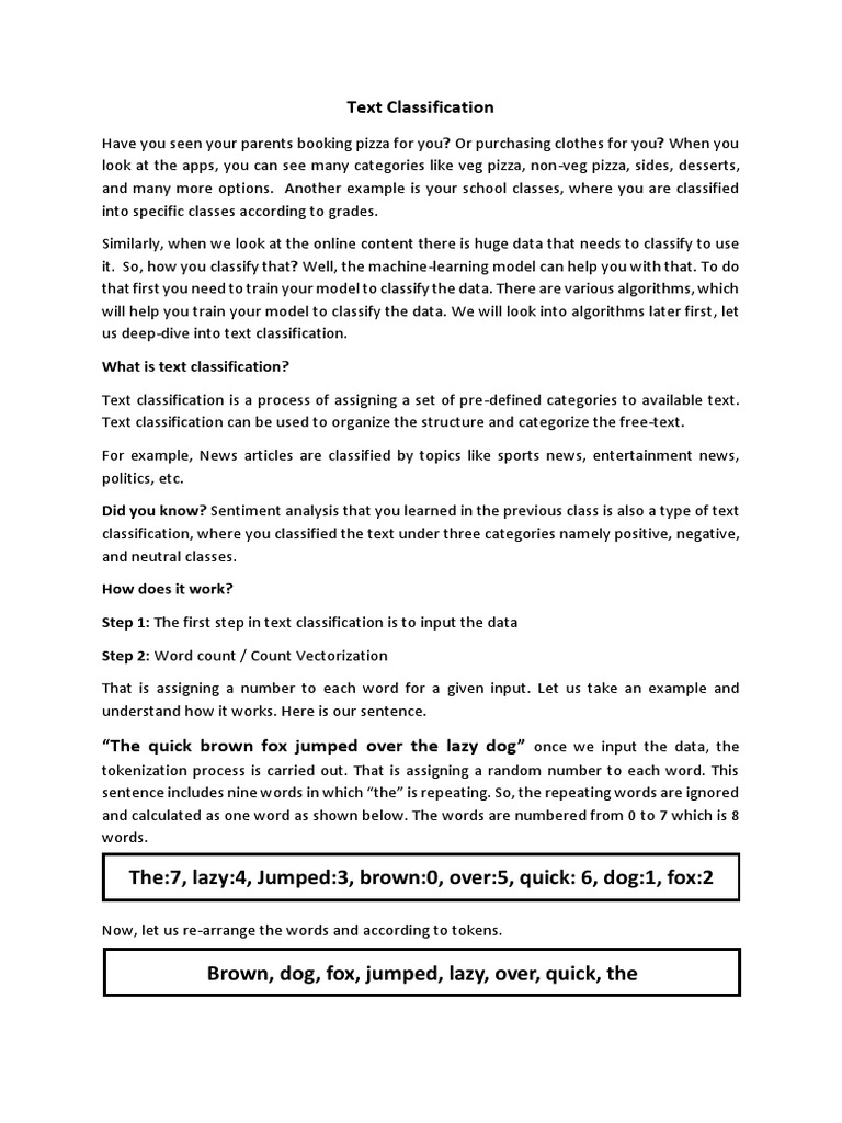 Text Classification | PDF | Statistical Classification | Learning