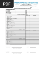 Generator Daily Inspection Checklist | PDF