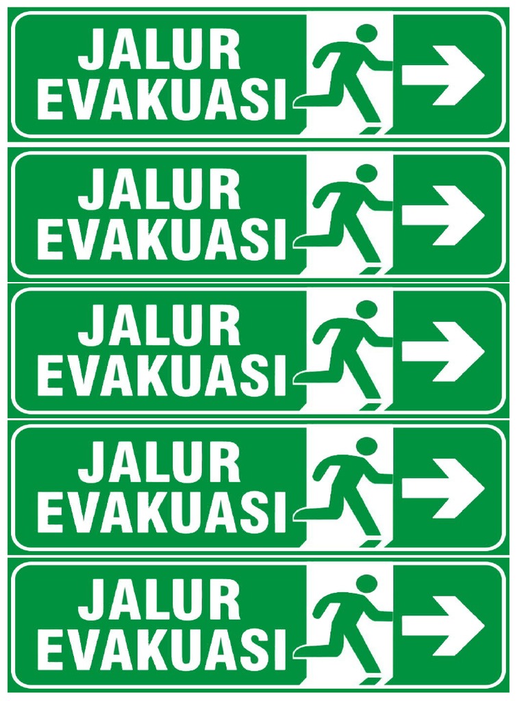 Jalur Evakuasi | PDF
