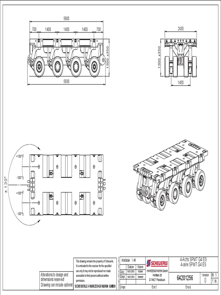 General Technical Specification SPMT+PPU - M93 | PDF