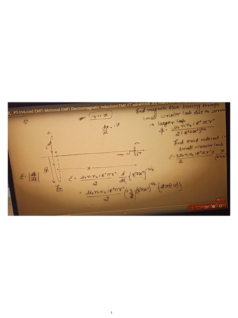 EMI ABJ Sir Good Questions From Yt Lectures | PDF