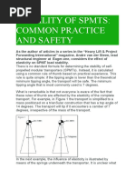 SPMT Description Incl Drawings | PDF | Trailer (Vehicle) | Crane (Machine)