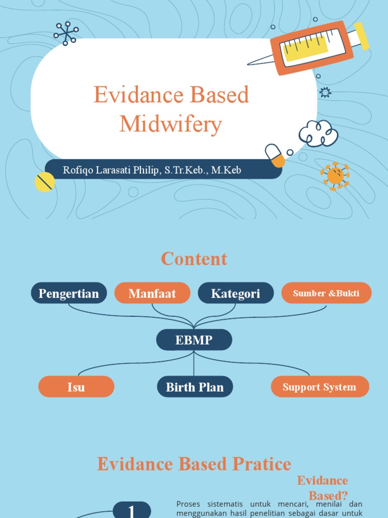 Evidance Based Midwifery: Rofiqo Larasati Philip, S.TR - Keb., M.Keb | PDF
