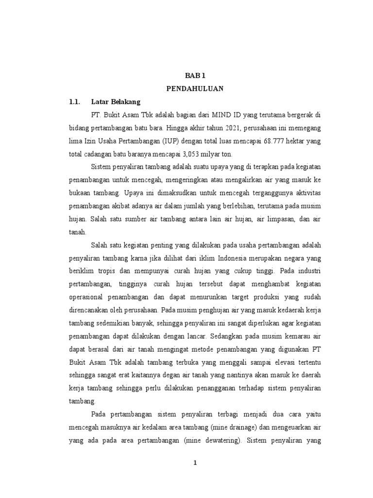 BAB 1 Blom Fixs | PDF