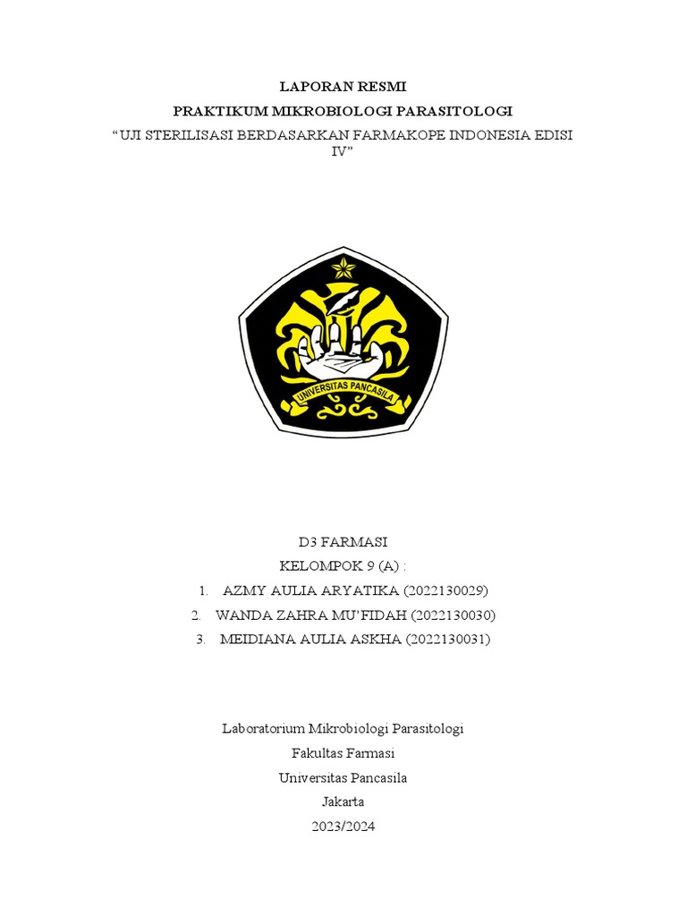 Laporan Resmi Mikro Materi 10 | PDF