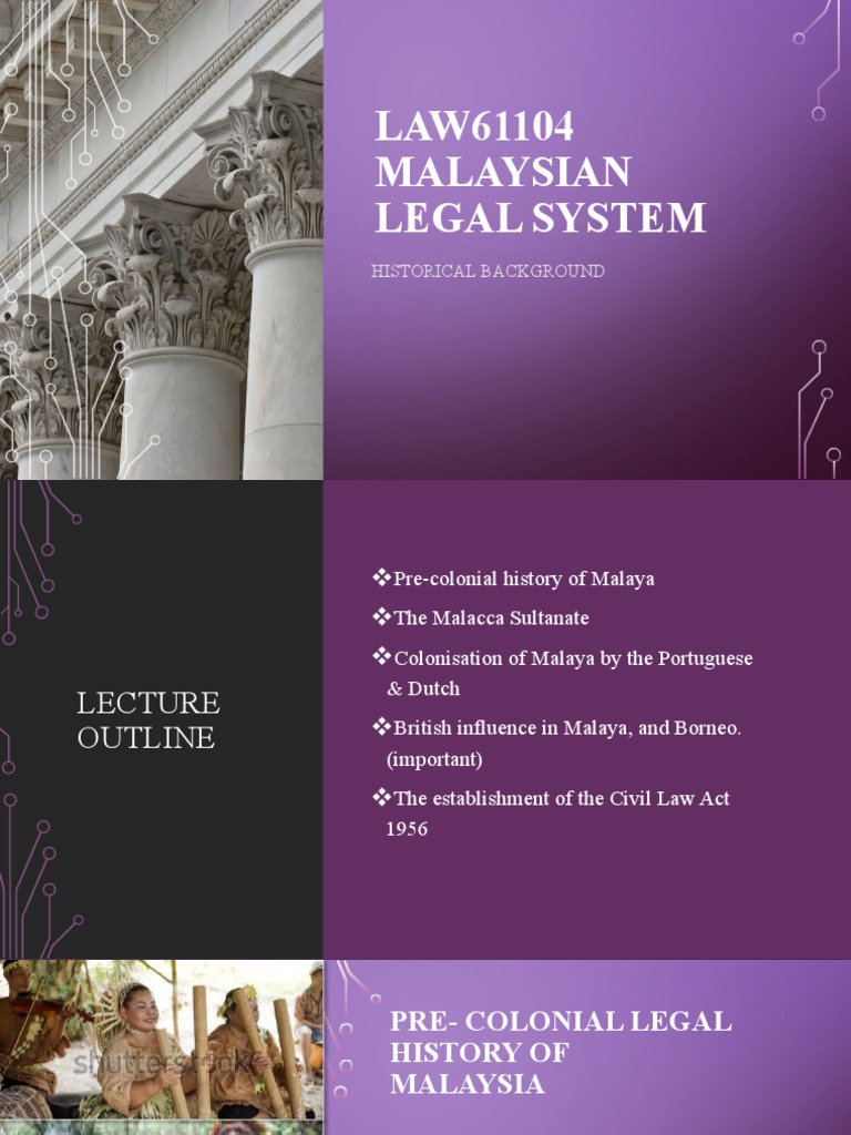 Malaysian Legal System Topic 1 | PDF | Malaysia | Sarawak Malaysian Legal System Topic 1 | PDF | Malaysia | Sarawak
