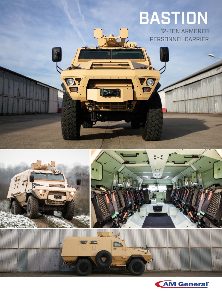 Specifications and Capabilities of the Bastion 12-Ton Armored Personnel ...