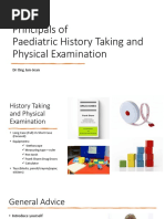Pediatric Clinical Examination | PDF | Abdomen | Physical Examination