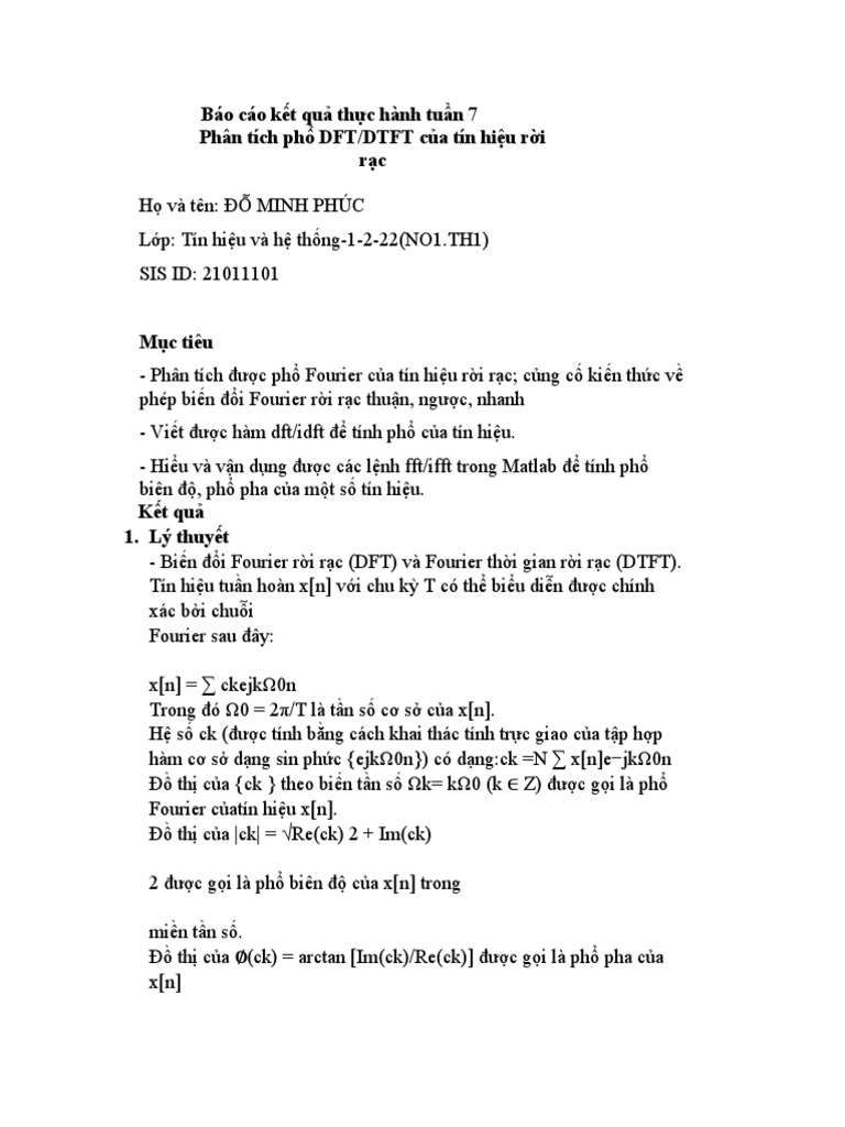 BCKQTH-tuan7-DoMinhPhuc | PDF