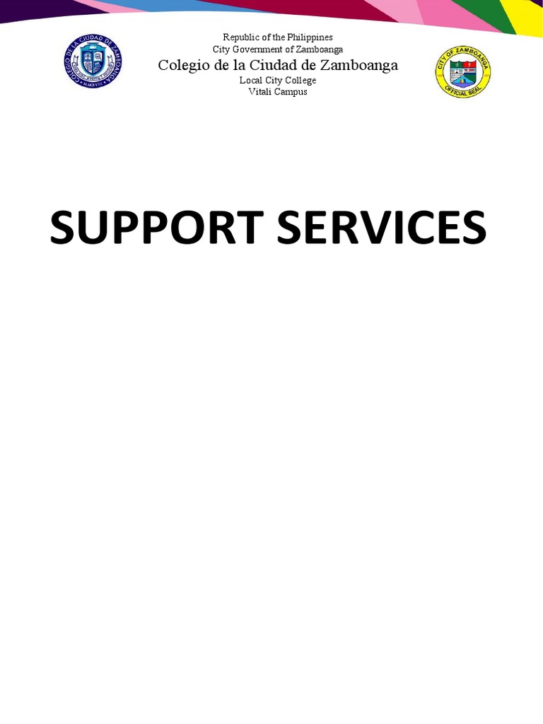 5 Support Services Pdf
