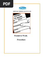 General Work Permit Format | PDF