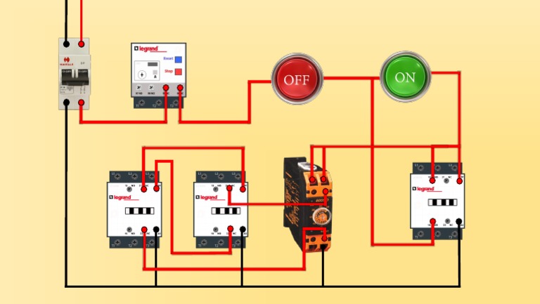 star-delta-control-wiring-pdf-Electrical-Dost | PDF