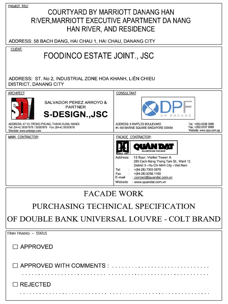 Double Bank Universal Louvre - COLT BRAND | PDF | Ventilation ...