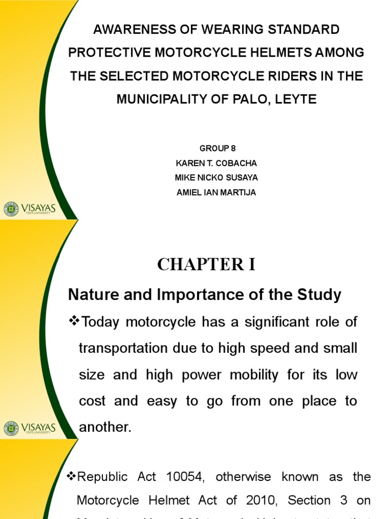 Research Final Defense | PDF | Survey Methodology | National Highway ...