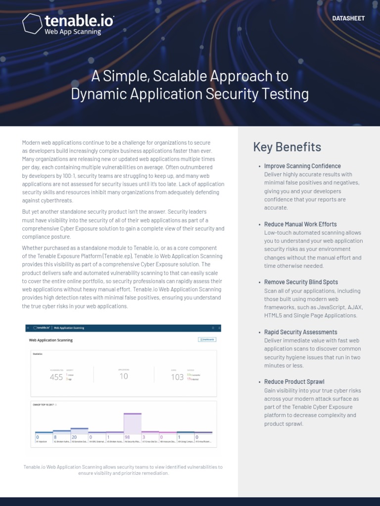 Tenable Io Was | PDF | World Wide Web | Internet & Web