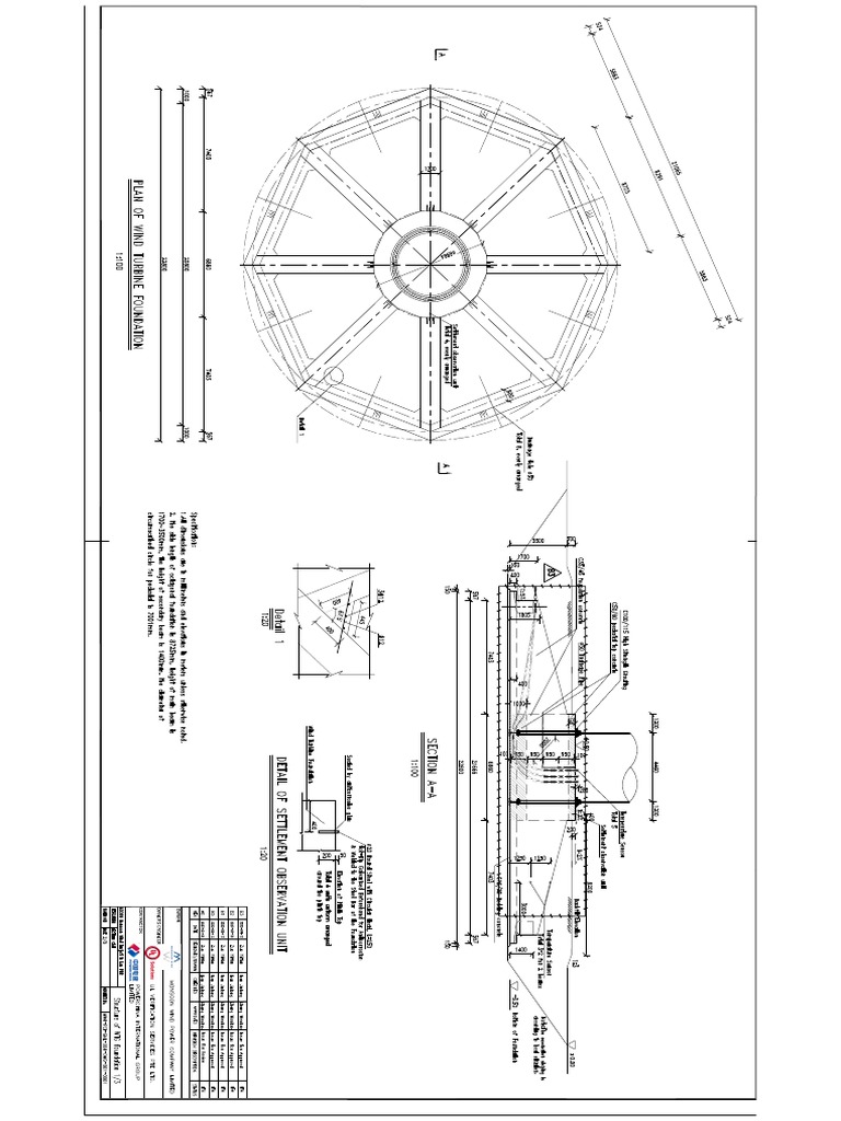 Drawing of WTG | PDF