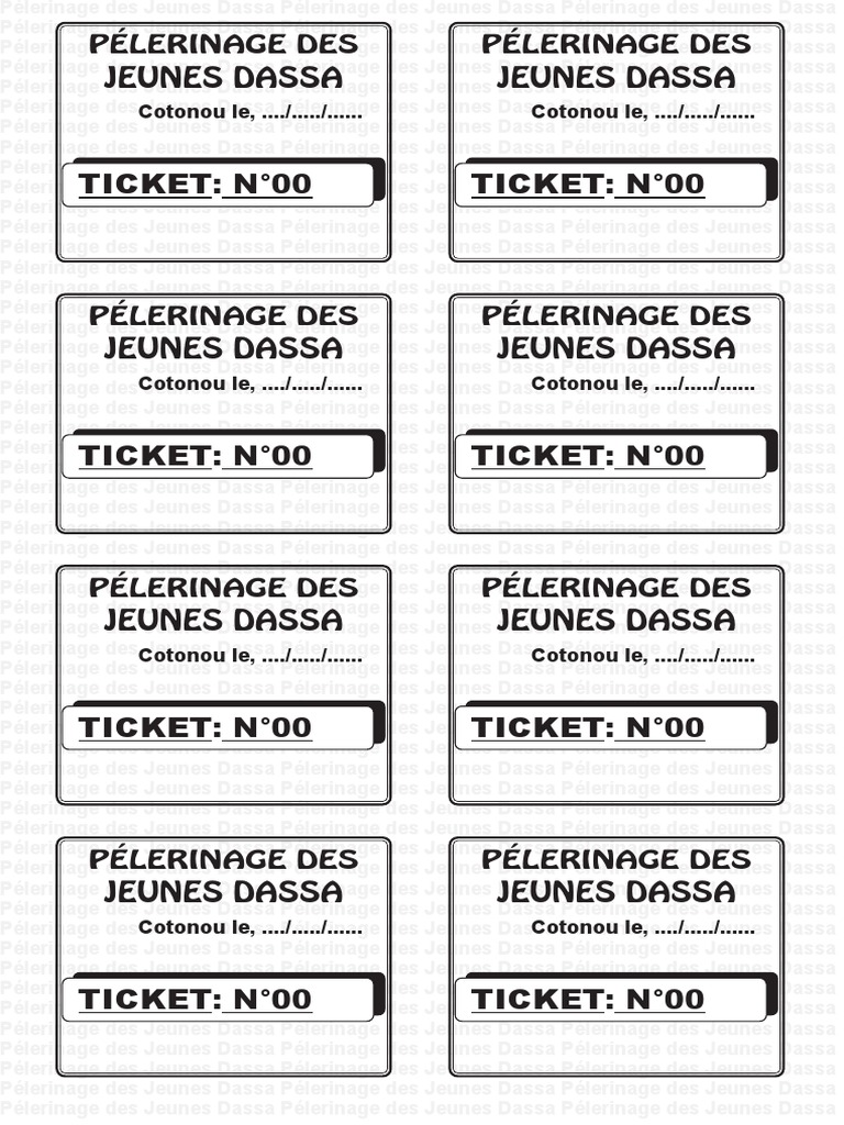 Pèlerinage des Jeunes à Dassa | PDF