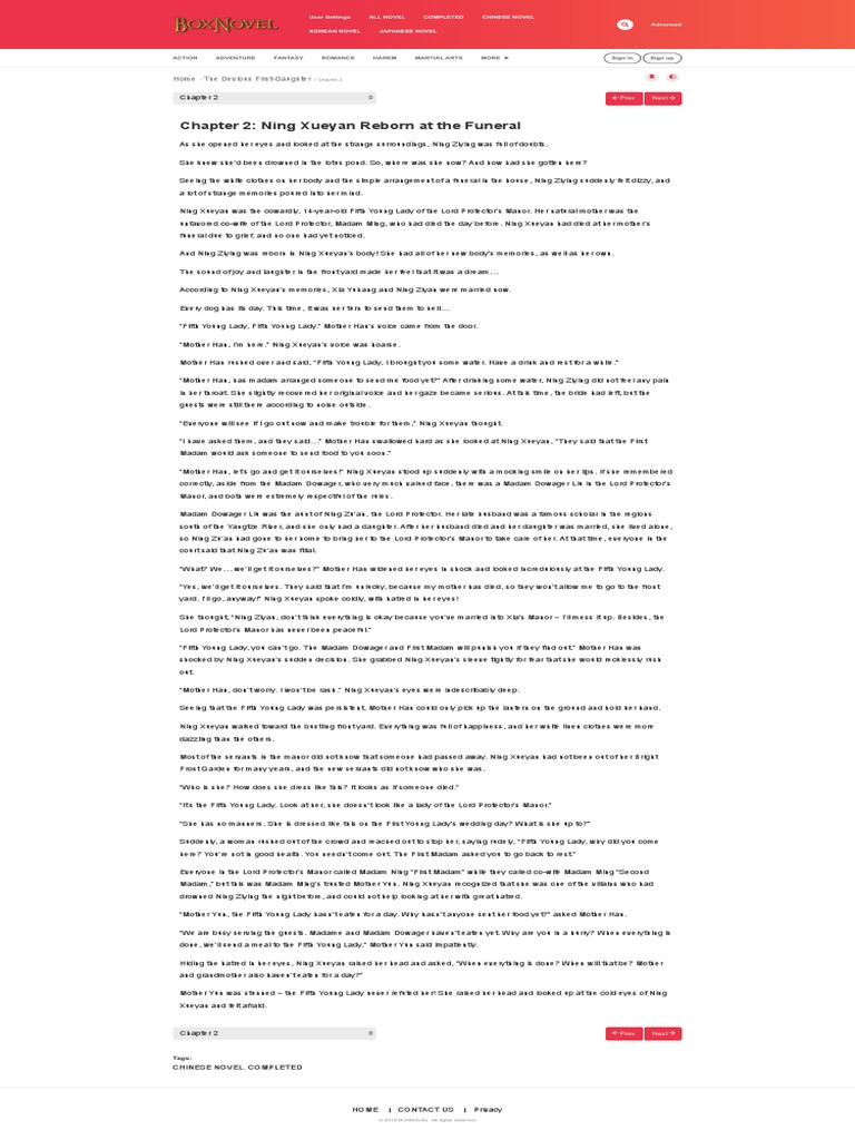 The Devious First-Daughter - Chapter 2 - BoxNovel | PDF