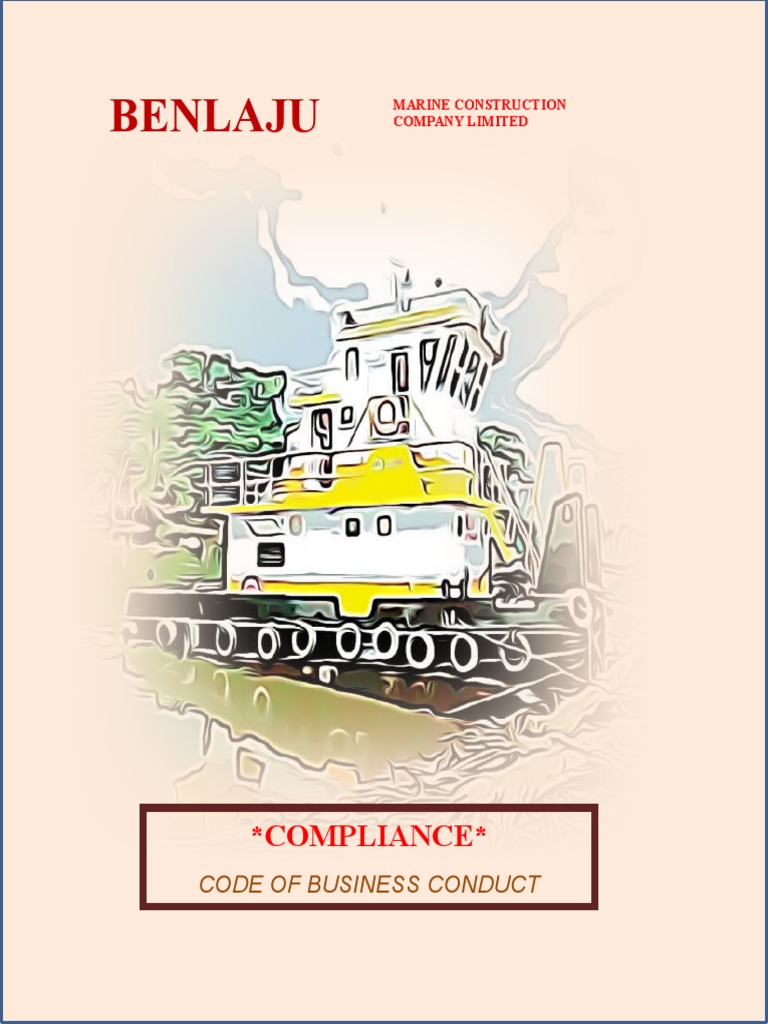 Benlaju Marine Construction Company Limited: Code of Business Conduct ...