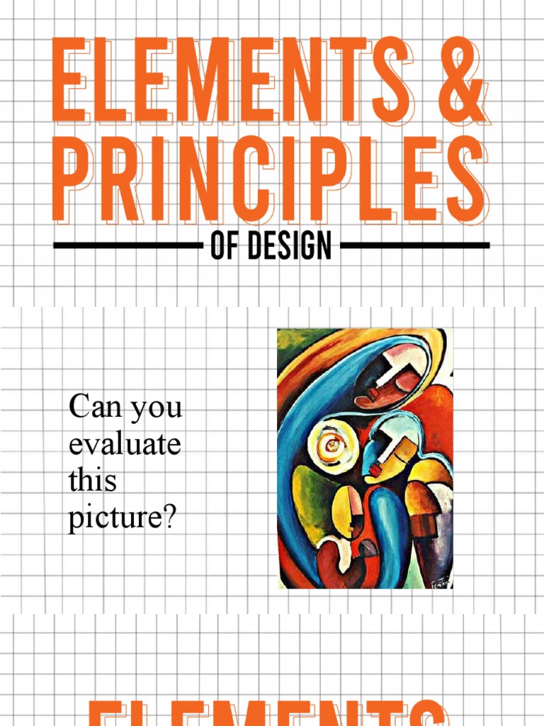 Elements and Principles of Design | PDF