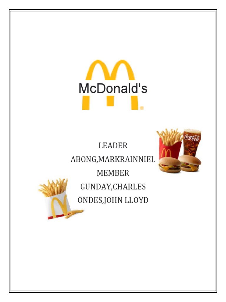 MC Donald | PDF