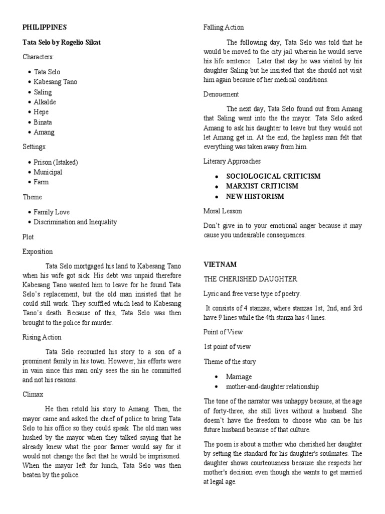 Reviewer ASEAN | PDF | Narration